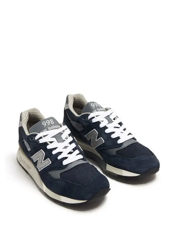 NEW BALANCE 998 Logo-appliqué Sneakers