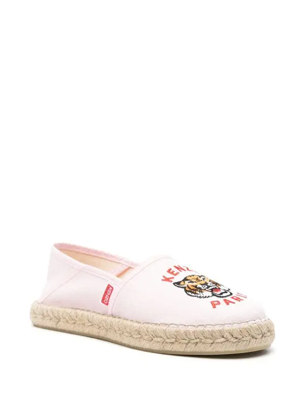 Kenzo Lucky Tiger-embroidered Espadrilles