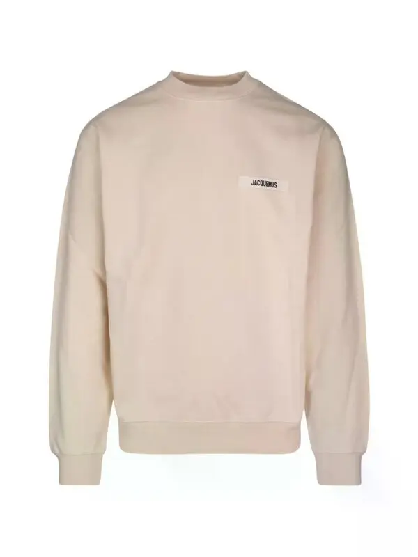 Jacquemus The Gros Grain Sweatshirt - Neutrals