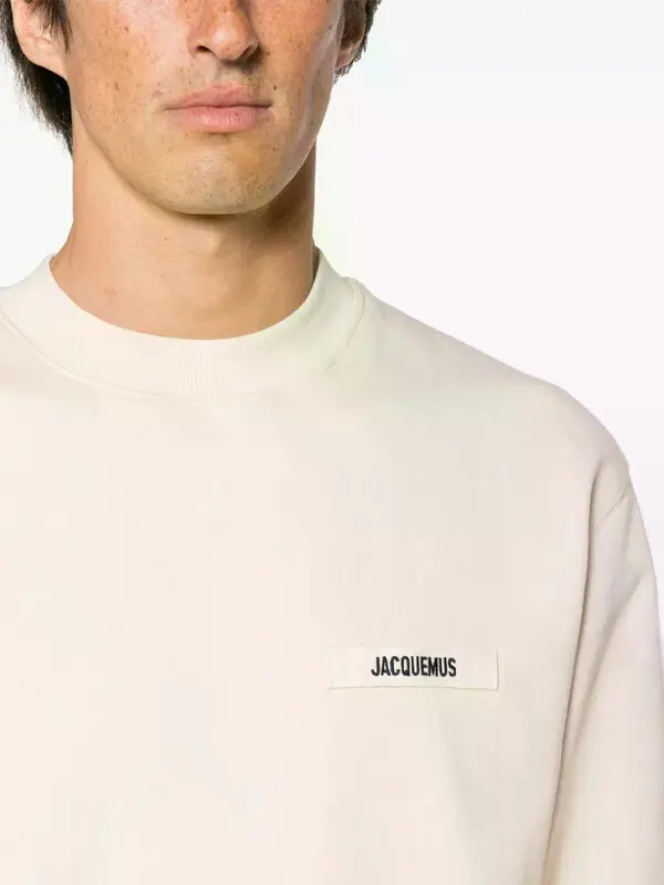 Jacquemus The Gros Grain Sweatshirt - Neutrals