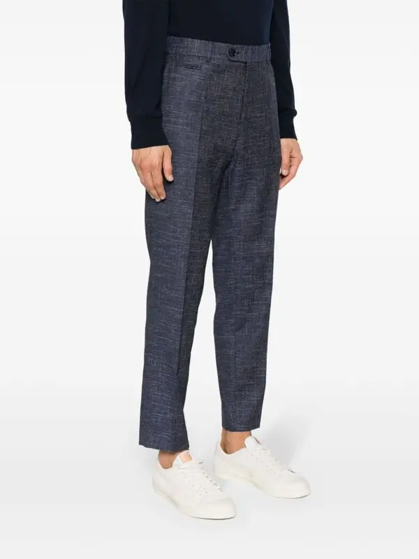 BOSS Tweed Cropped Trousers