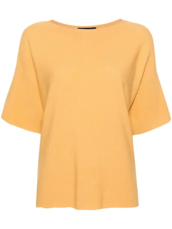 Fabiana Filippi Organic-cotton Sweater - Yellow