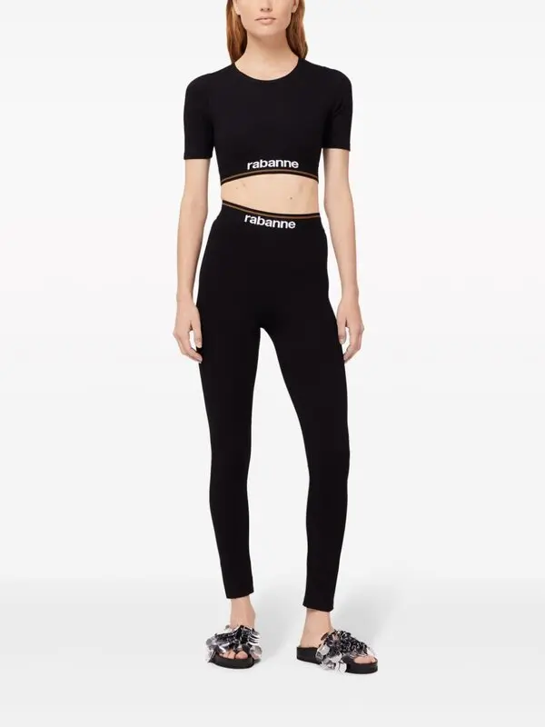 Rabanne Bodyline Cropped T-shirt
