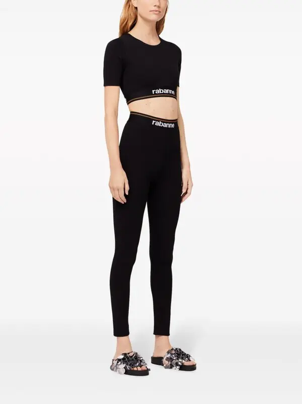 Rabanne Bodyline Cropped T-shirt