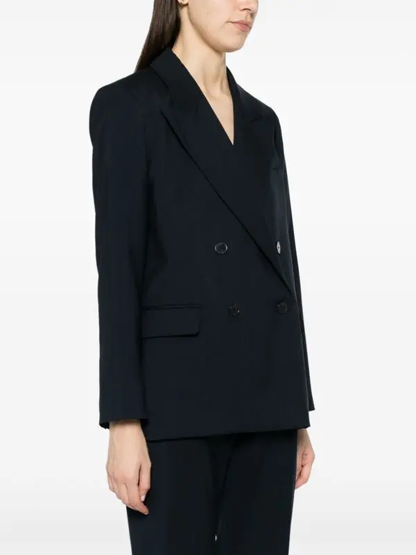 JOSEPH Jaden Virgin Wool-blend Blazer - Blue