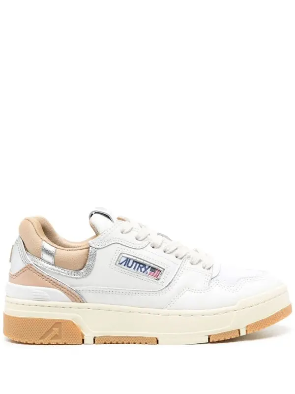 AUTRY Clc Leather Sneakers - White