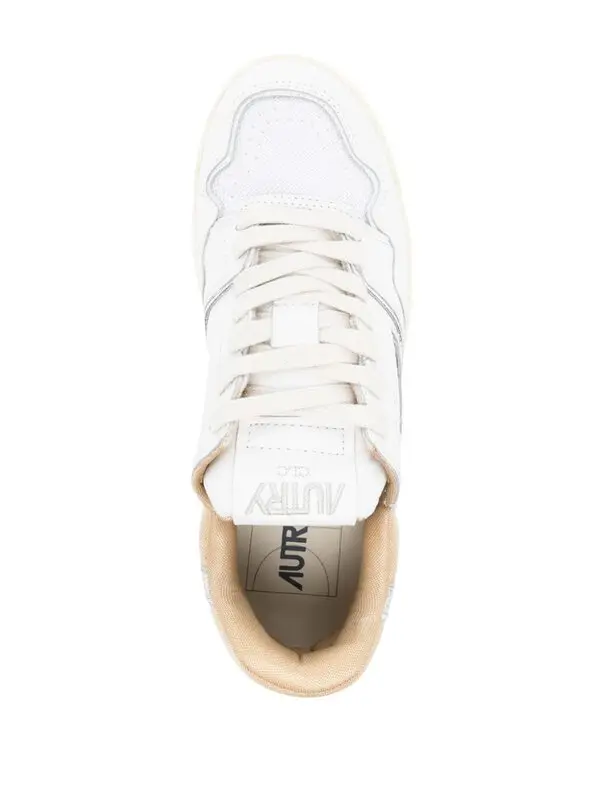 AUTRY Clc Leather Sneakers - White