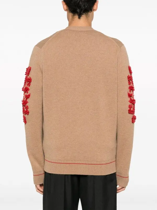 BARRIE 3d-knit Cashmere Cardigan - Brown