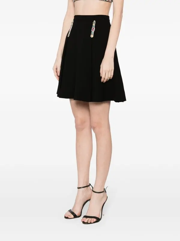 Zuhair Murad Crystal-embellished Mini Skirt