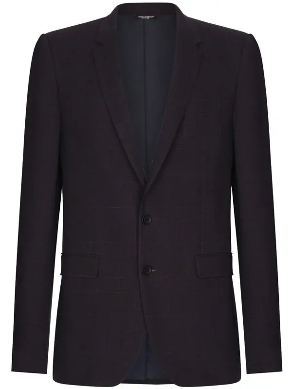 Dolce & Gabbana Prince Of Wales Check Two-piece Suit - Grey