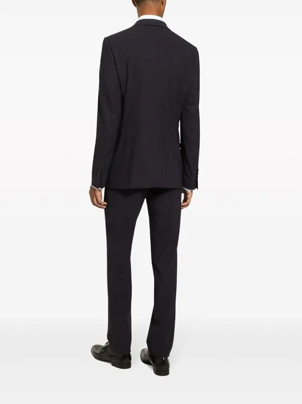 Dolce & Gabbana Prince Of Wales Check Two-piece Suit - Grey