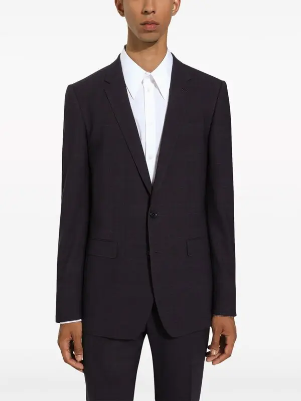 Dolce & Gabbana Prince Of Wales Check Two-piece Suit - Grey