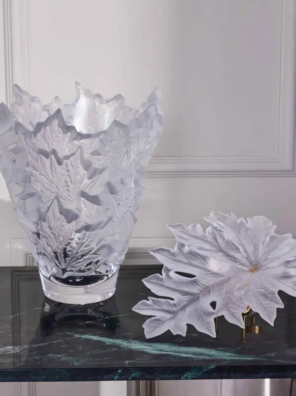 Lalique Champs-élysées Crystal Vase - Neutrals