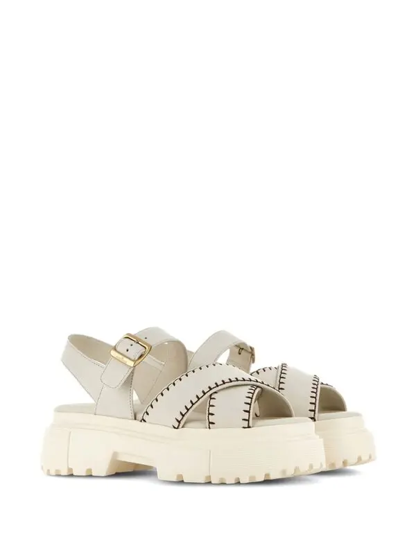 Hogan 55mm Leather Sandals