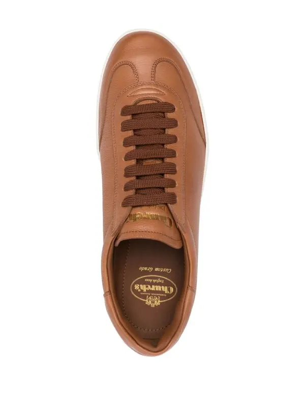 Church's Logo-debossed Leather Sneakers - Brown