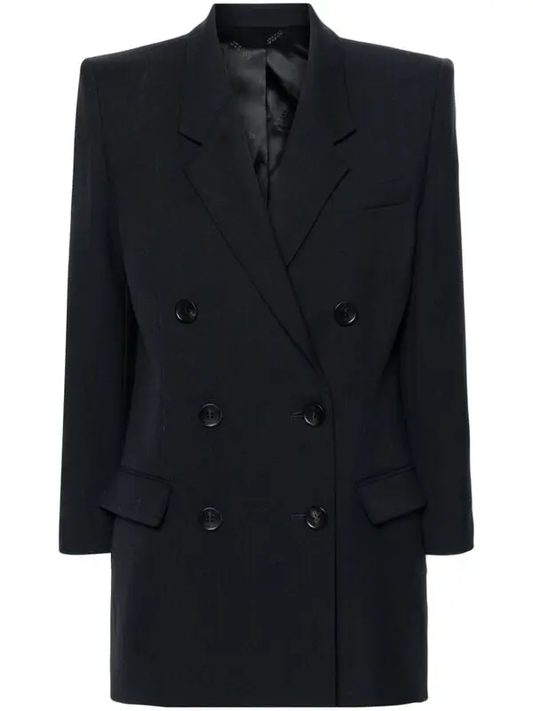 Isabel Marant Robine Double-breasted Blazer - Black