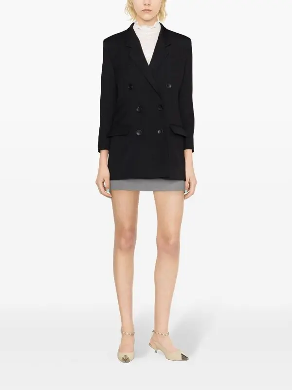 Isabel Marant Robine Double-breasted Blazer - Black