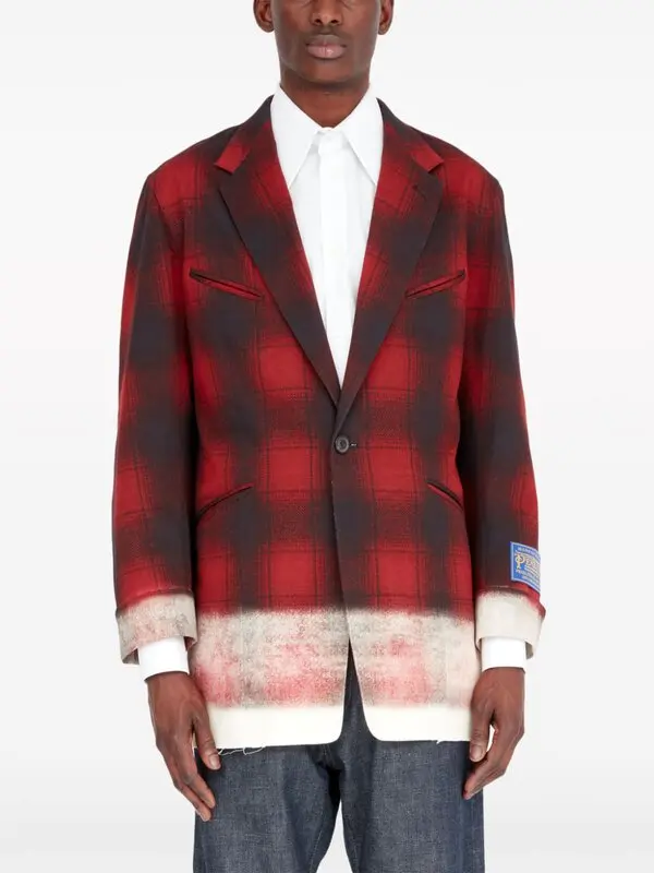 MAISON MARGIELA Pendleton Checked Blazer