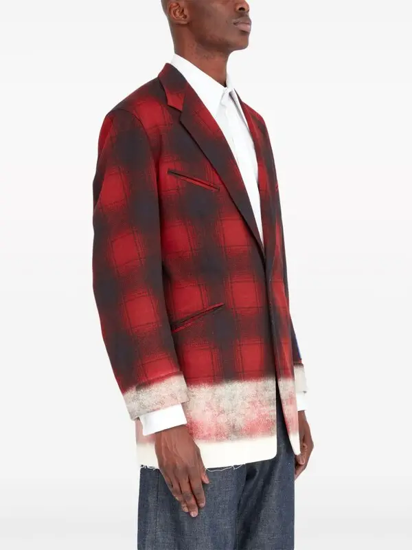 MAISON MARGIELA Pendleton Checked Blazer