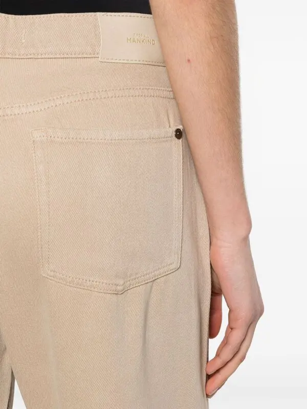 7 For All Mankind Tess High-rise Straight-leg Trousers