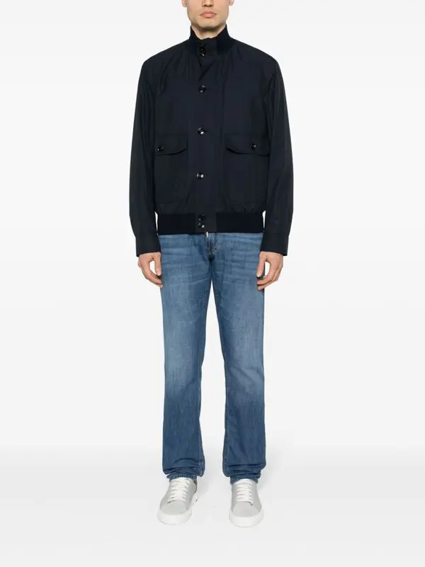 Brioni Meribel Mid-rise Straight-leg Jeans - Blue