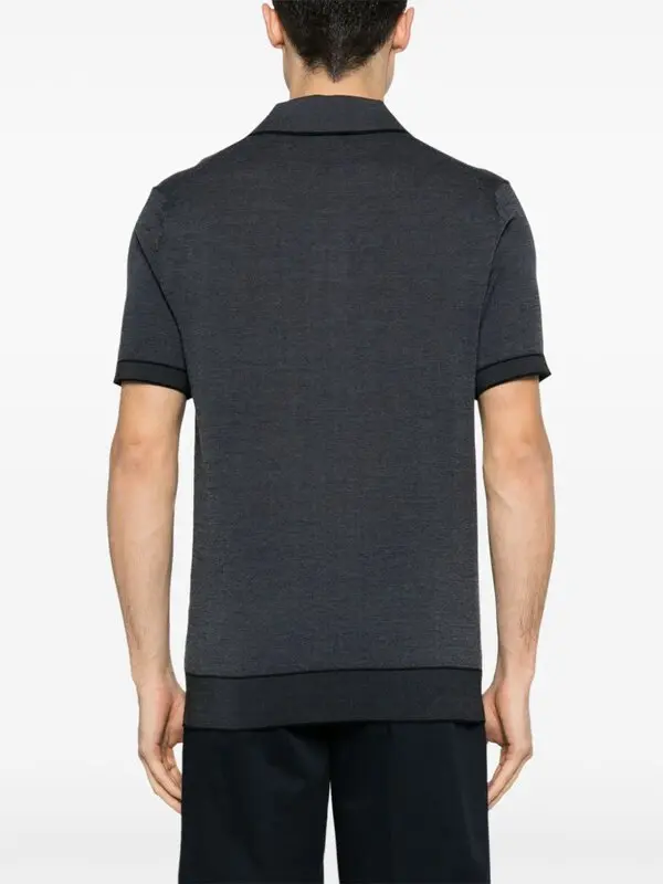 Brioni Contrasting-trim Polo Shirt