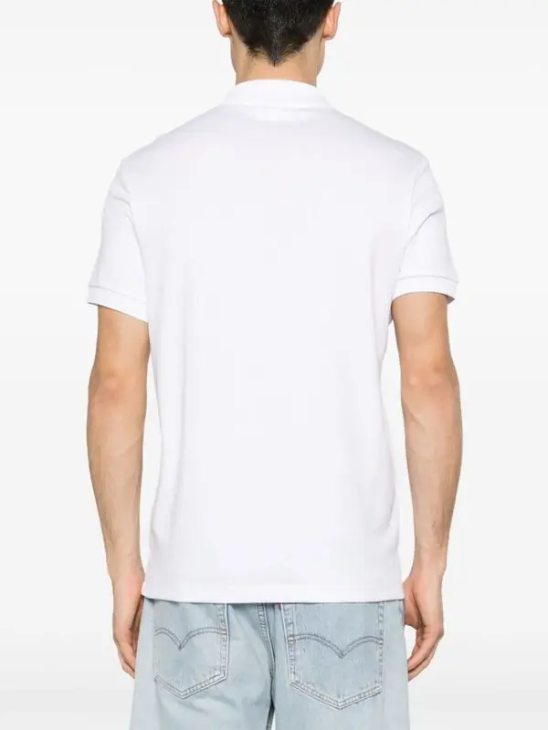 Lacoste Logo-patch Polo Shirt - White