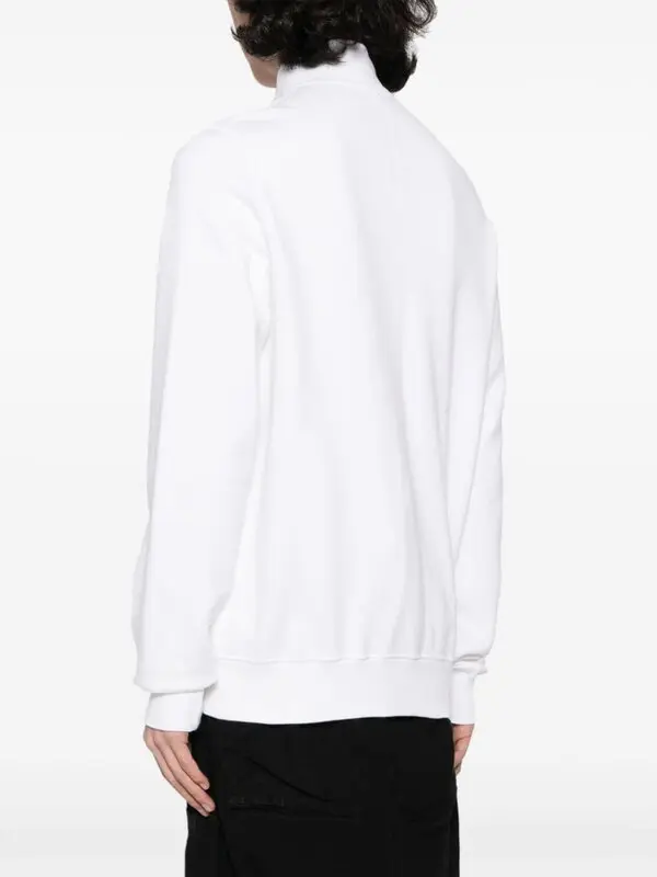 Rick Owens Logo-embossed Zip-front Cotton Jacket