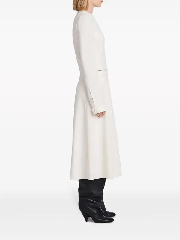 Proenza Schouler Panelled Crepe Maxi Dress