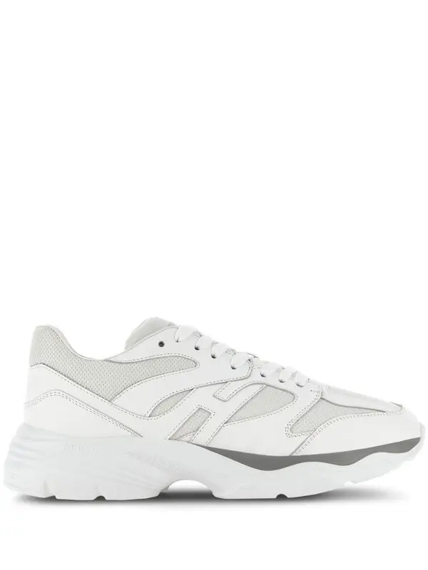Hogan Allac Panelled Leather Sneakers