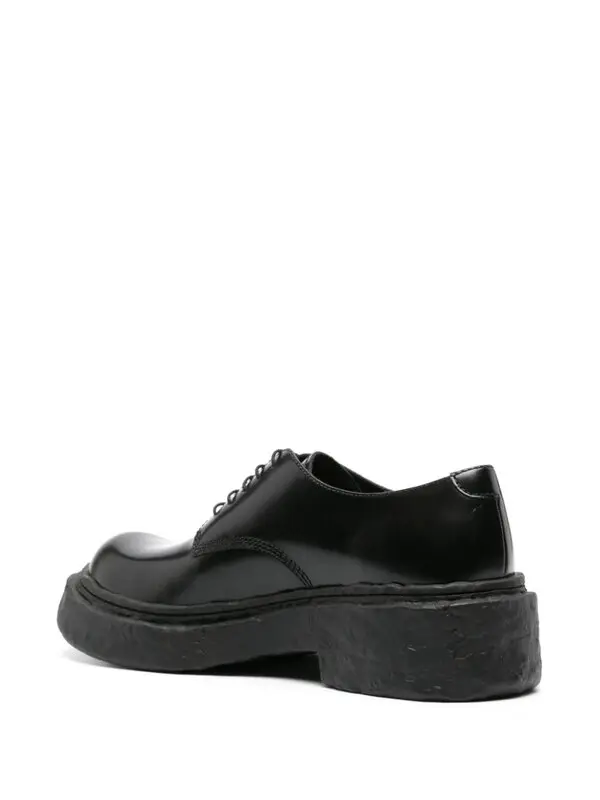 Camper Vámonos Leather Derby Shoes - Black