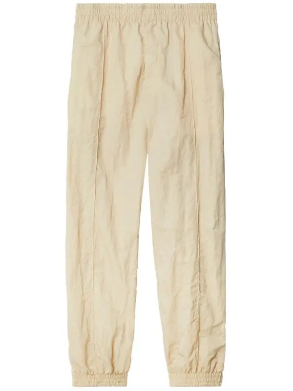 Burberry Crinkled Wide-leg Track Pants