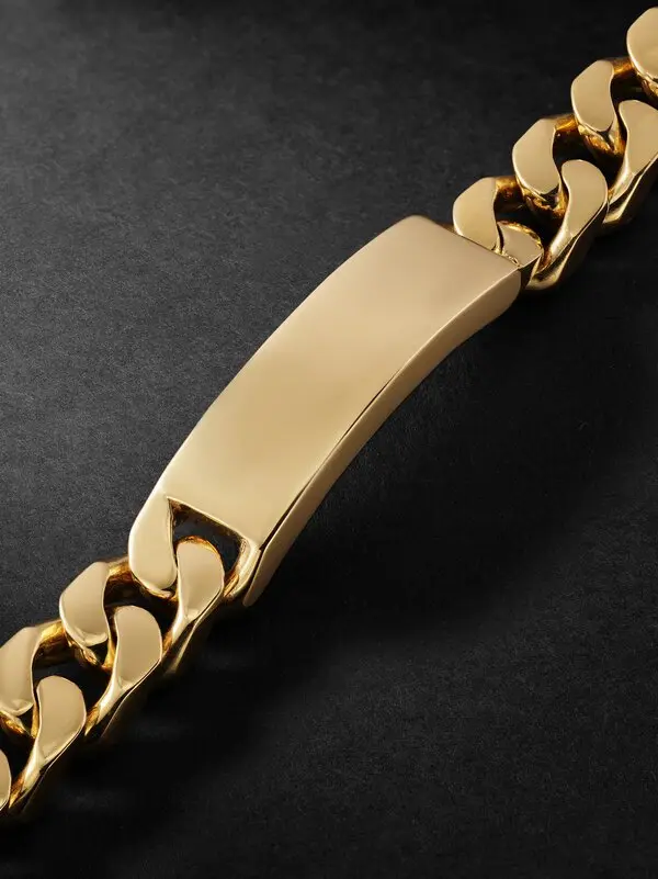 Shay 18-karat Cuban Link Chain Bracelet