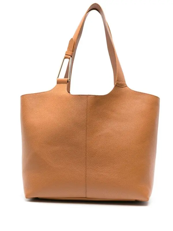 COCCINELLE Hardware-detail Leather Tote Bag