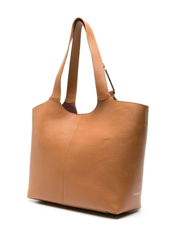COCCINELLE Hardware-detail Leather Tote Bag