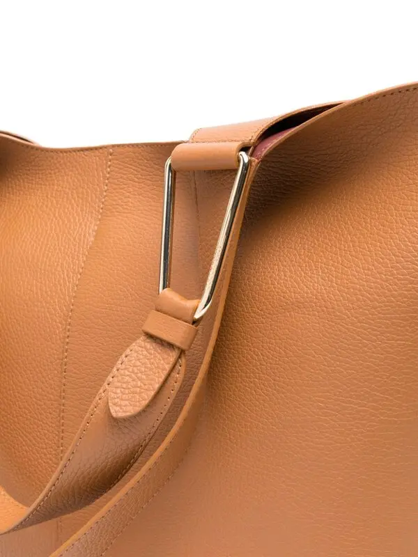 COCCINELLE Hardware-detail Leather Tote Bag