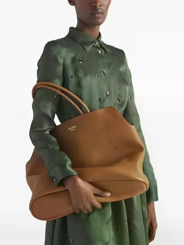 Prada Leather Tote Bag