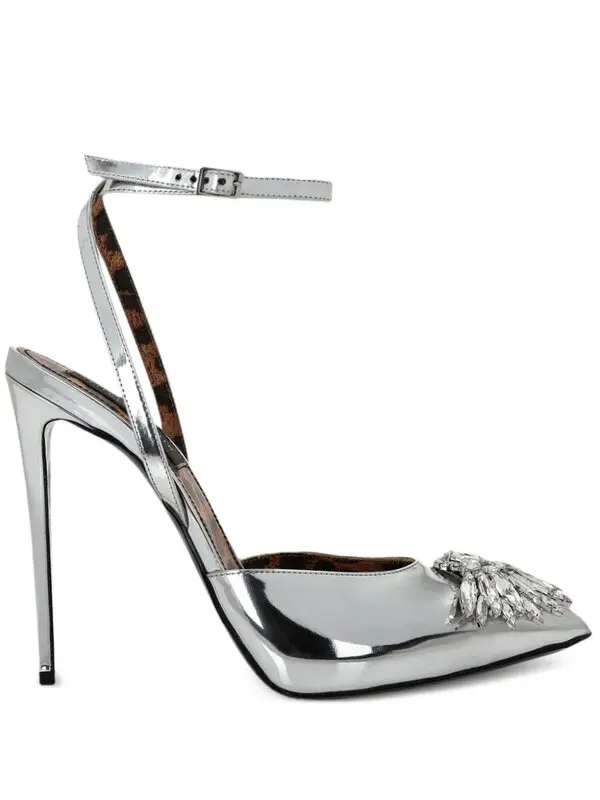 Philipp Plein 100mm Crystal-embellished Pumps