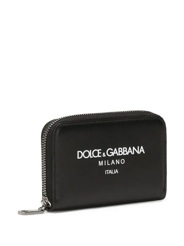 Dolce & Gabbana Logo-print Leather Wallet