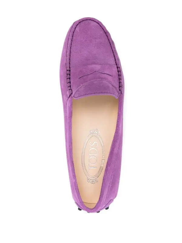 TOD'S Suede Penny Loafers