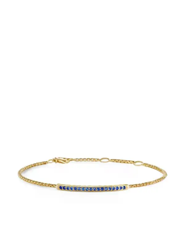 David Yurman 18kt Yellow Sapphire Bracelet - Gold