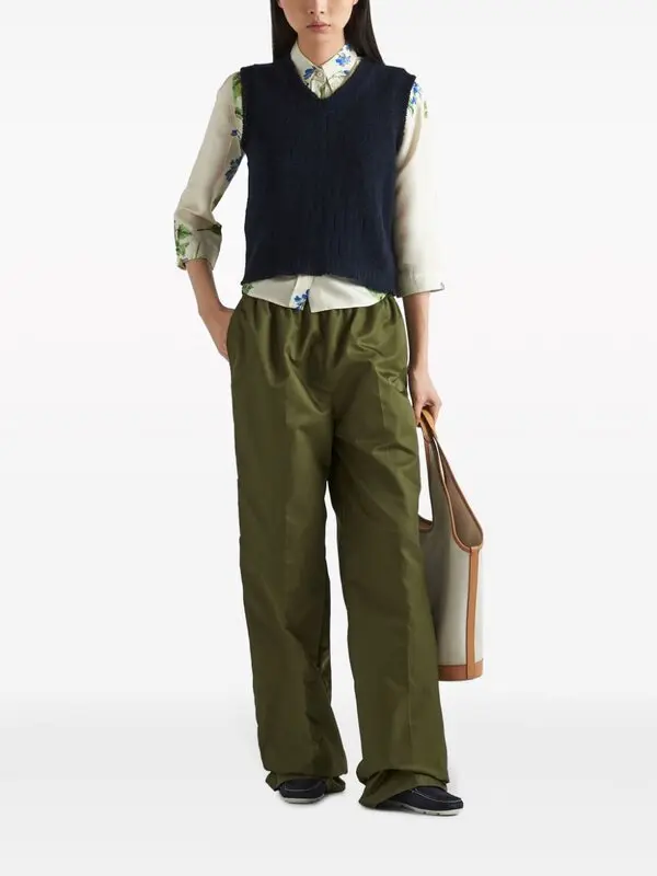 Prada Re-nylon Straight-leg Trousers
