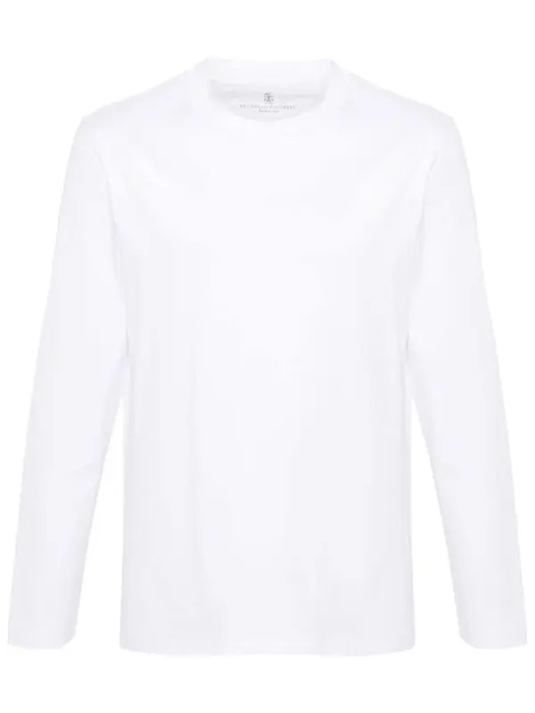 Brunello Cucinelli Long-sleeve Cotton T-shirt