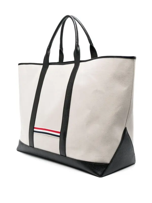 Thom Browne Rwb Stripe Tote