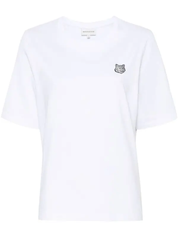 Maison Kitsuné Fox Appliqué T-shirt