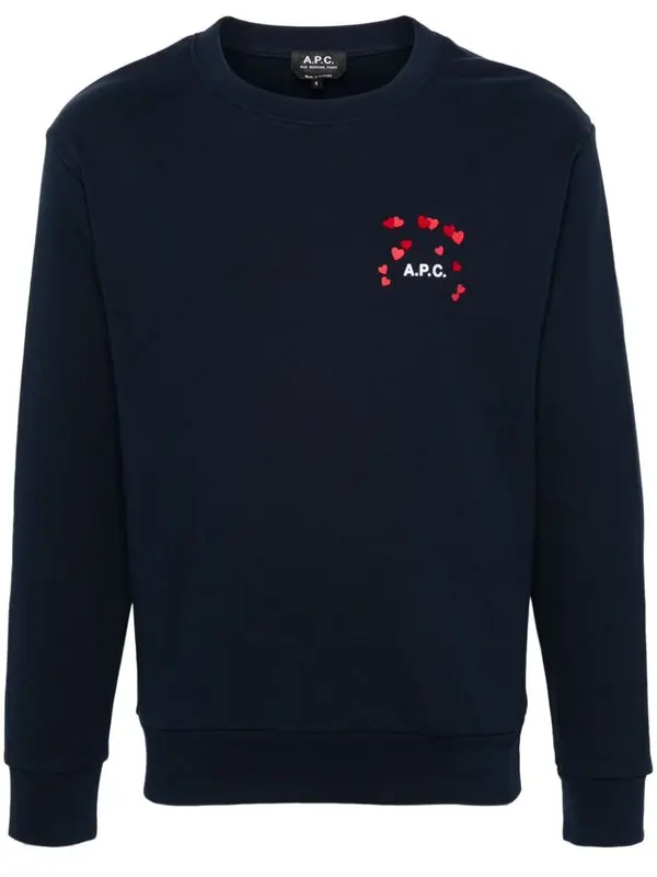 A.p.c. Logo-print Sweatshirt
