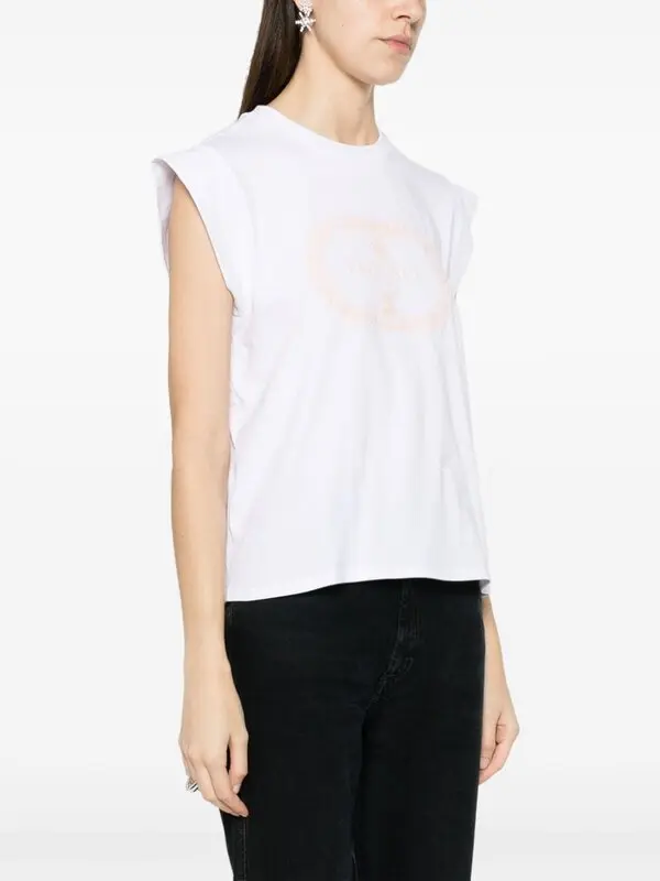 TWINSET Embroidered Logo T-shirt