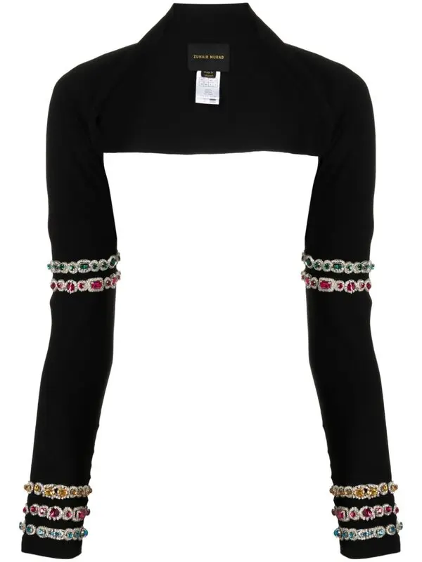 Zuhair Murad Bead-embroidered Bolero