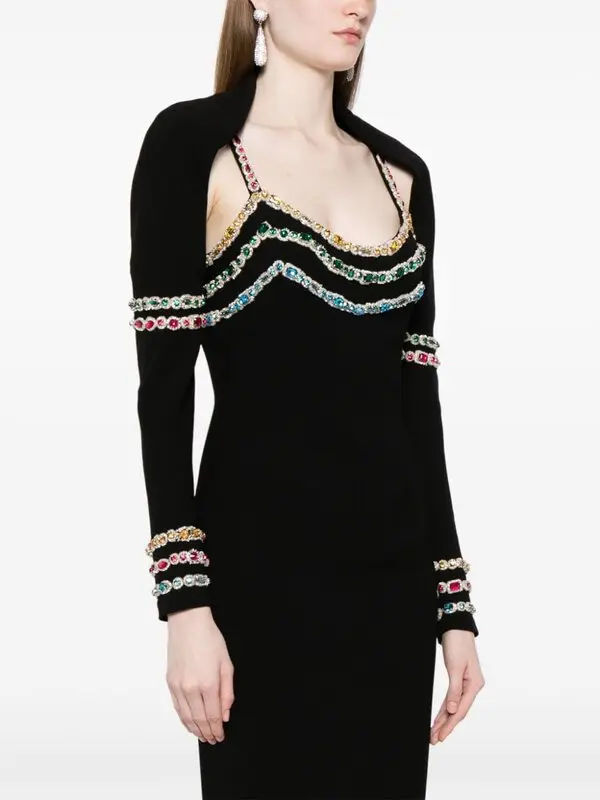 Zuhair Murad Bead-embroidered Bolero