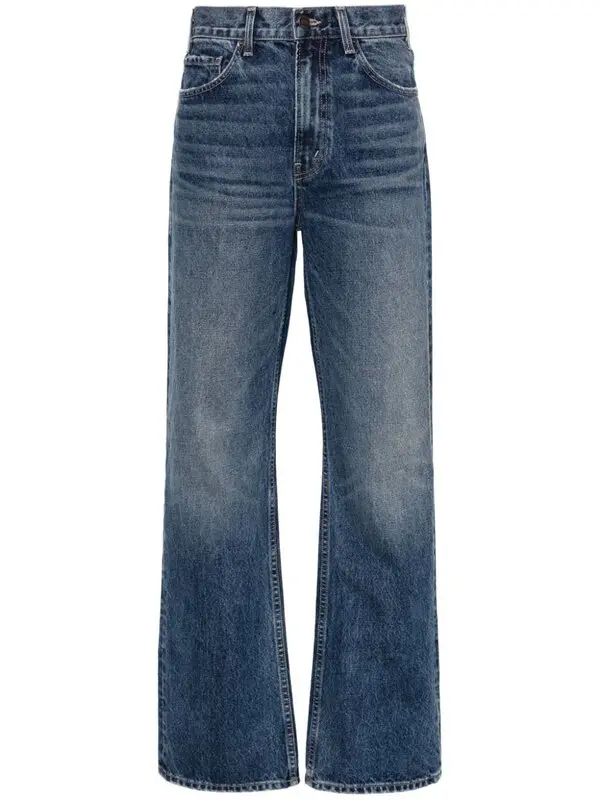 NILI LOTAN Mitchell Straight-leg Jeans - Blue